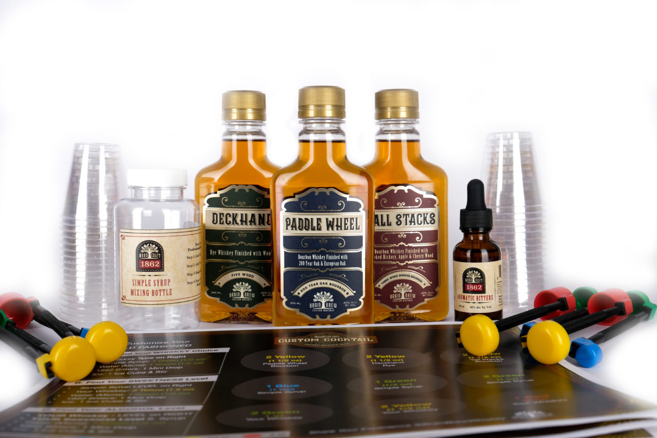 Cocktail Home Party Kit - Brain Brew Custom WHISKeY